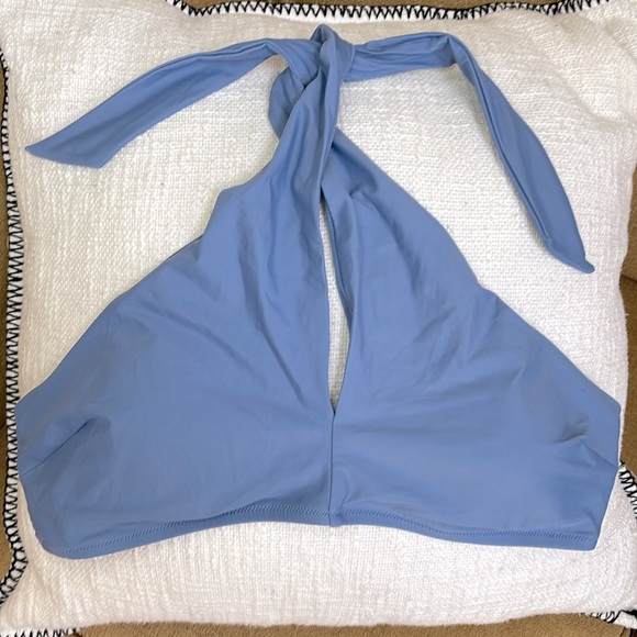 aerie | Swim | Nwt Aerie Crossover Keyhole Halter Bikini Top | Poshmark